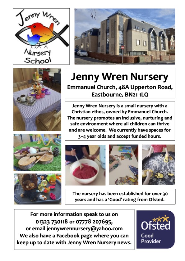 Jenny Wren Nursery Welcoming New Children - Churches Together for ...
