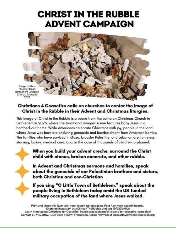 Christ in the Rubble - Eastbourne Call to Action re Middle East ...