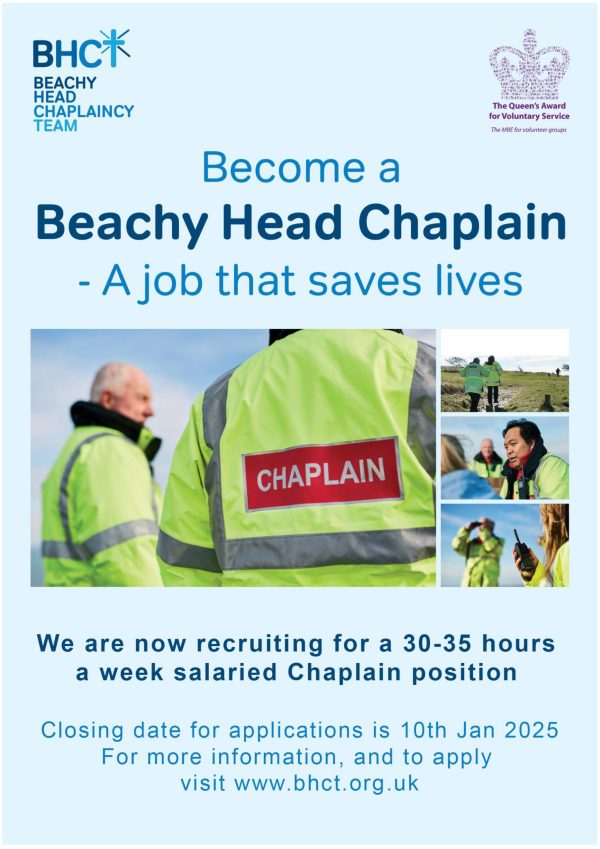 Beachy Head Chaplaincy Seeks Salaried Chaplain - Churches Together for ...